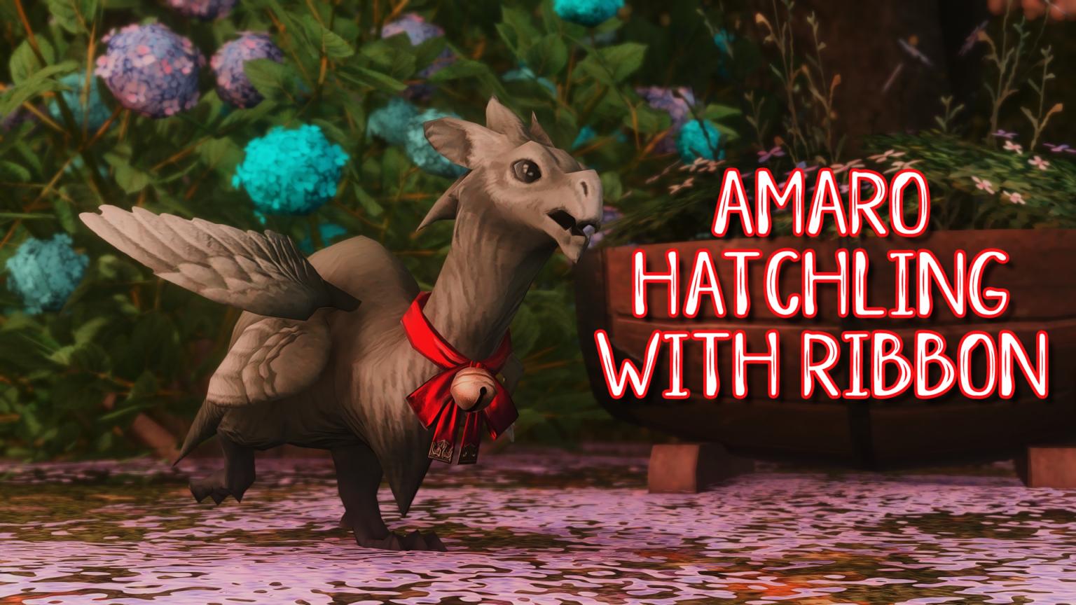 Amaro Hatchling with Ribbon - The Glamour Dresser : Final Fantasy XIV ...