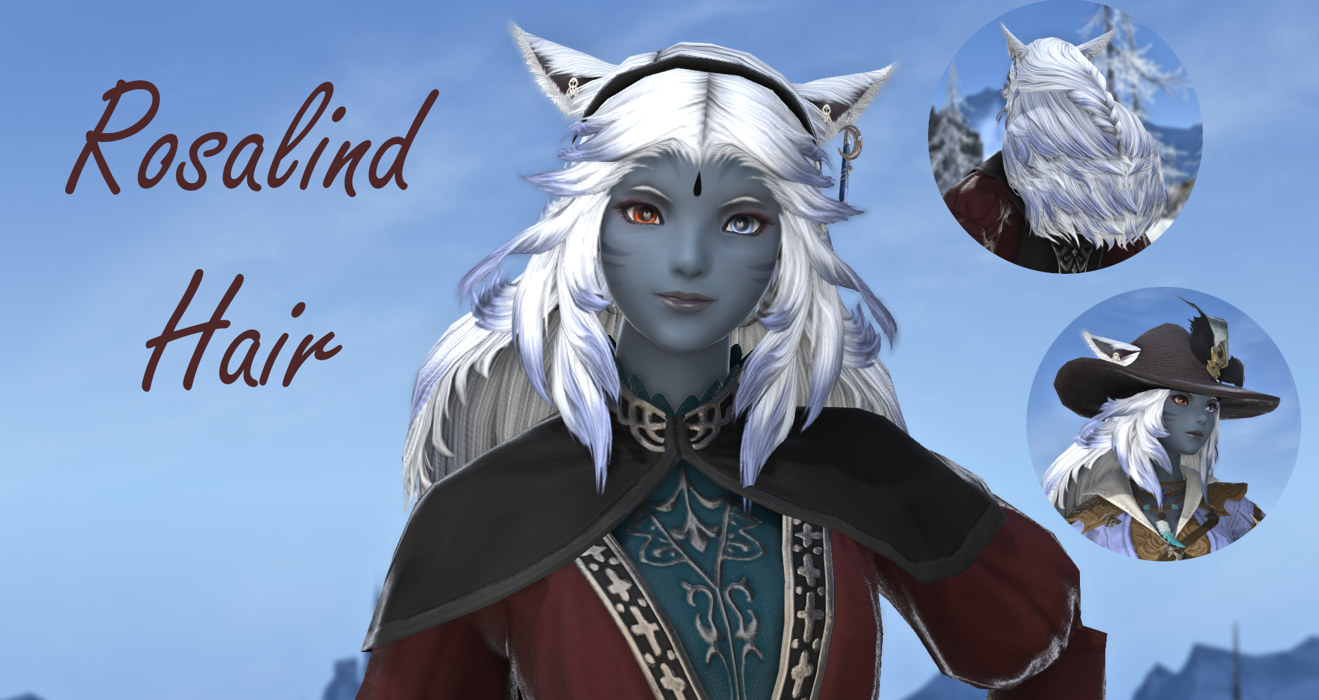 Rosalind Hair - The Glamour Dresser : Final Fantasy XIV Mods and More