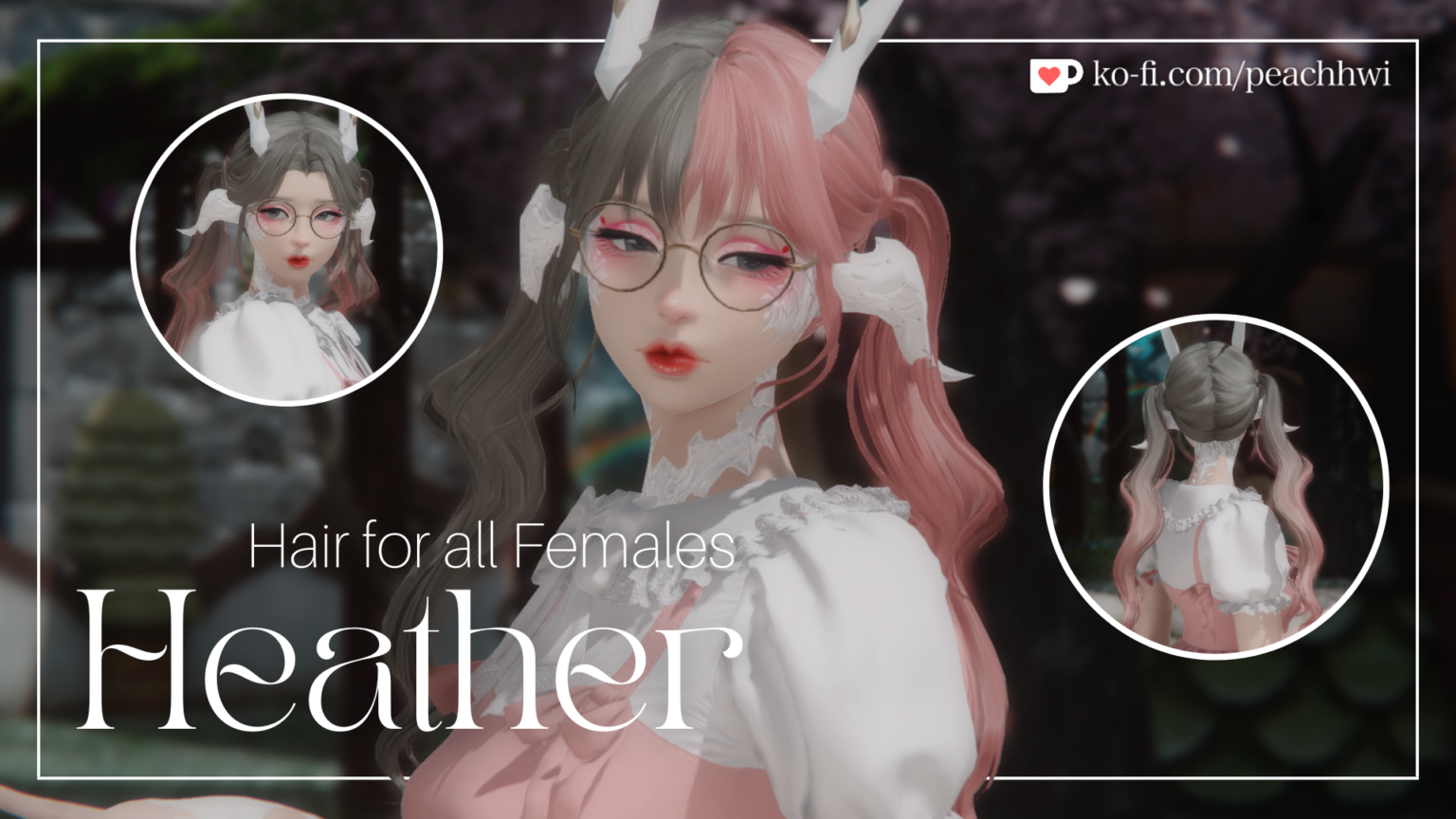 Heather - Hair - The Glamour Dresser : Final Fantasy XIV Mods and More
