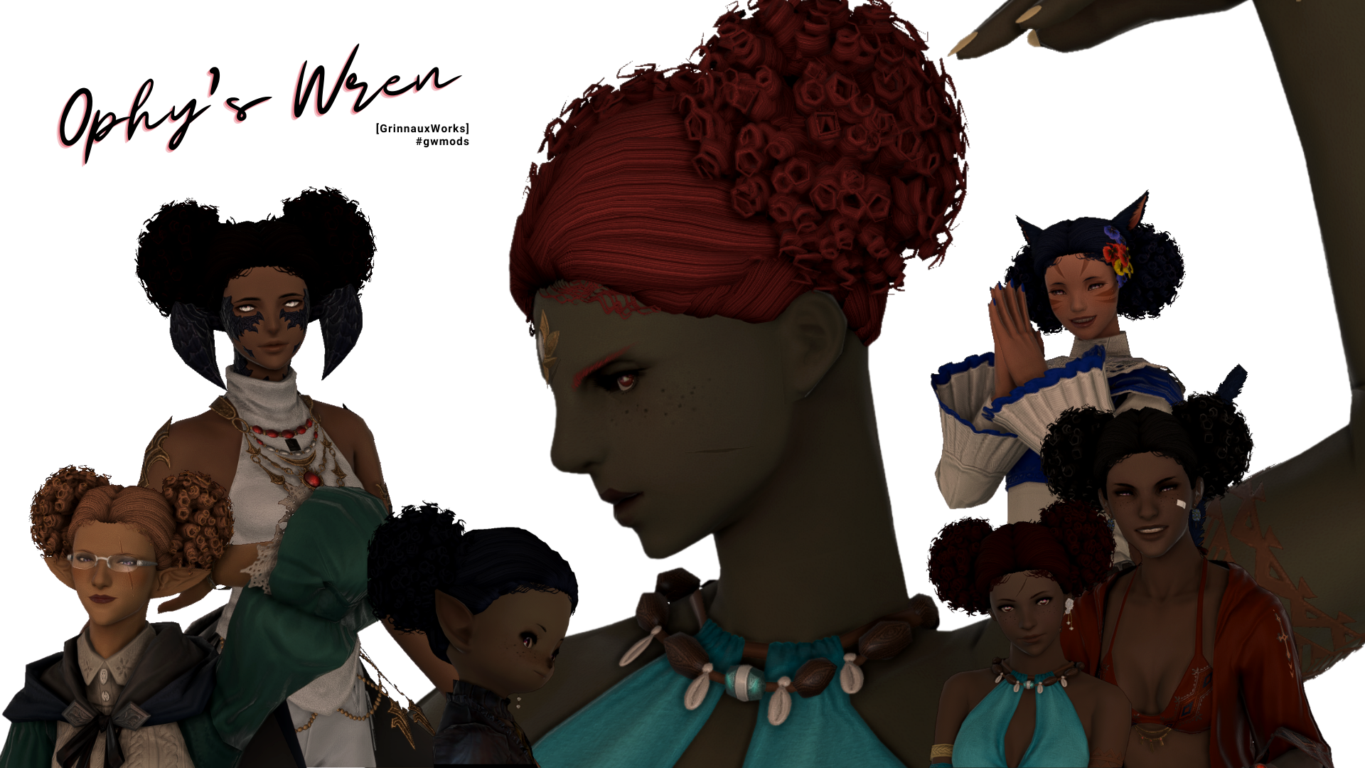 Ophy's Wren for All Fem - The Glamour Dresser : Final Fantasy XIV Mods and More