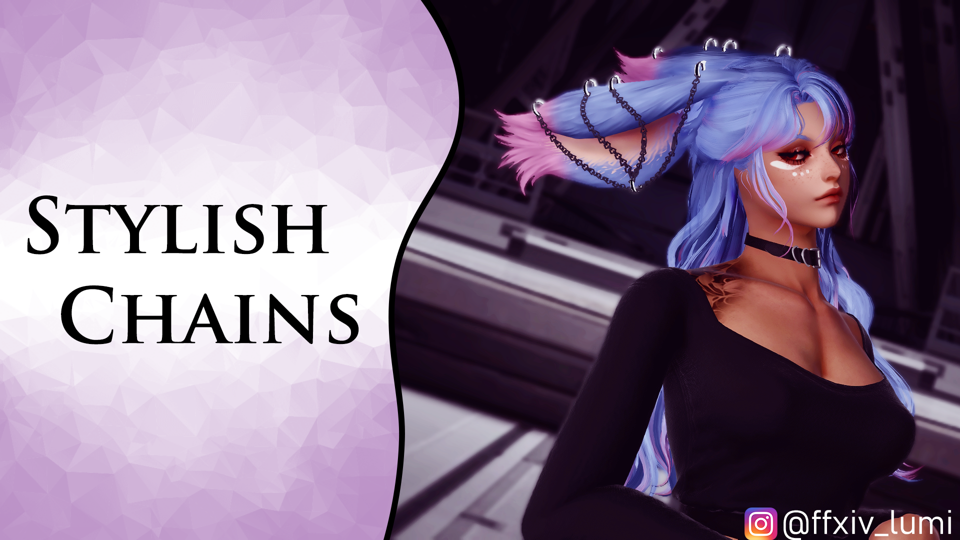 Stylish Chains Female - The Glamour Dresser : Final Fantasy XIV Mods ...