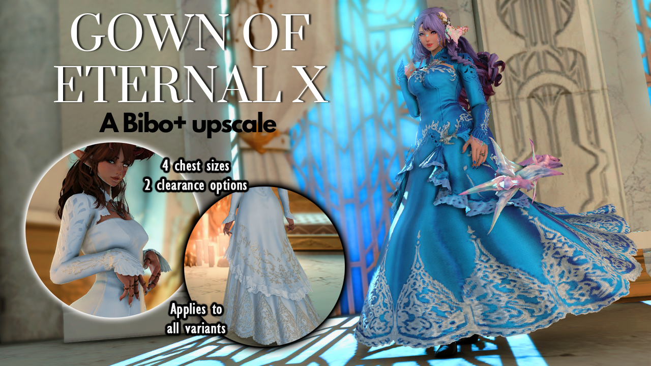 [FP] Gown of Eternal X - Bibo+ - The Glamour Dresser : Final Fantasy ...