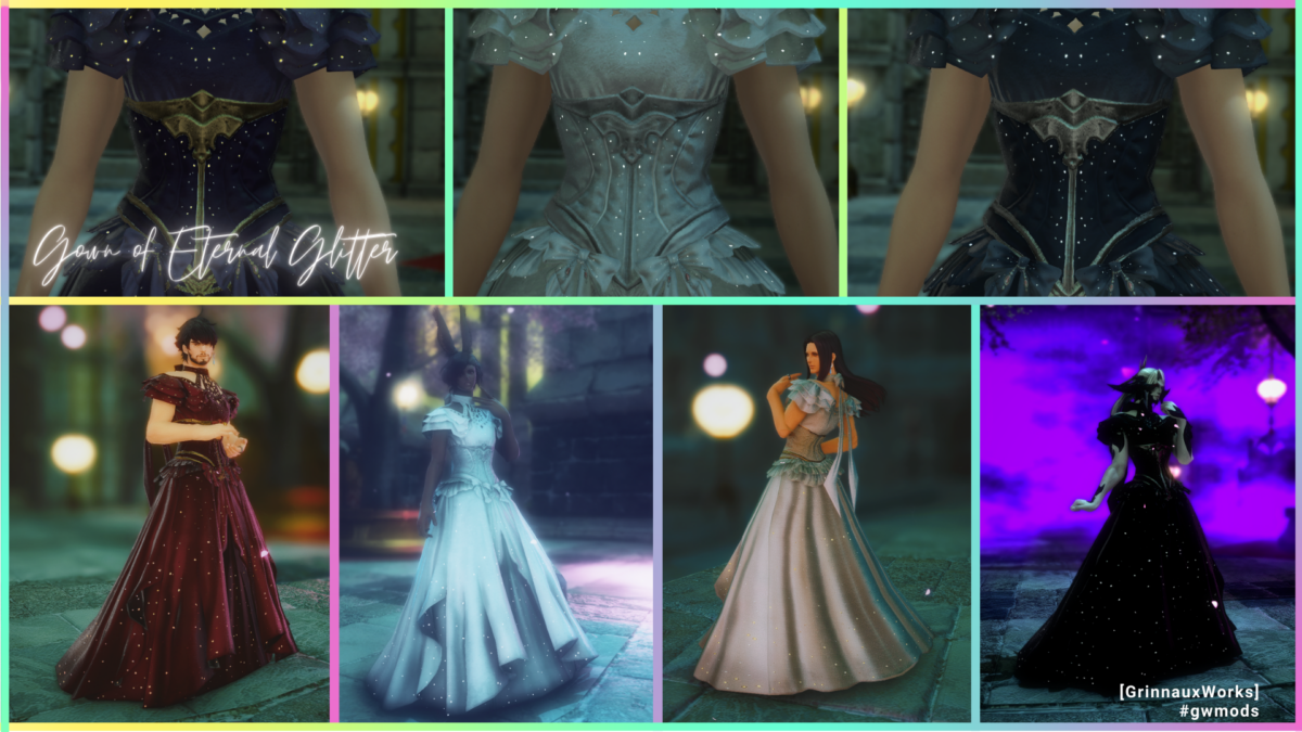Gown of Eternal Glitter - TBSE Slim(ish) - The Glamour Dresser : Final ...