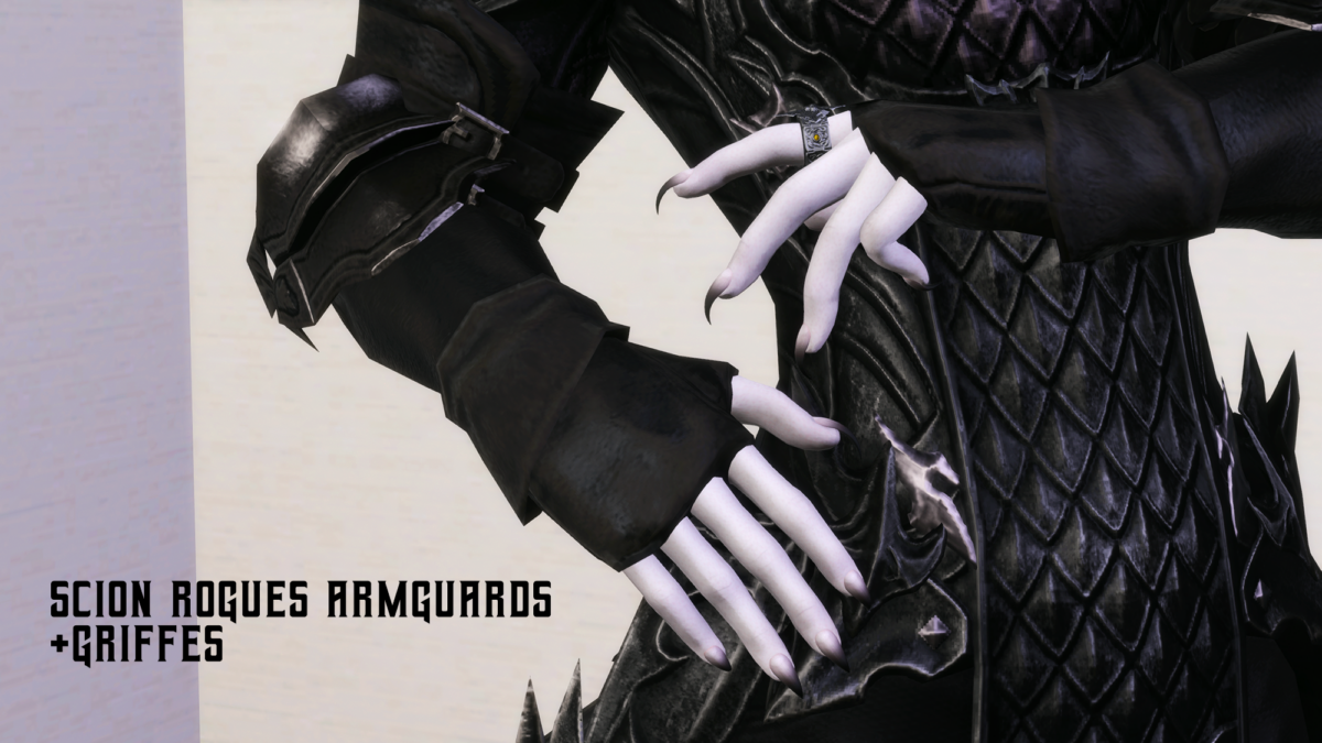 Upscaled Scion Rogue’s Armguards - The Glamour Dresser