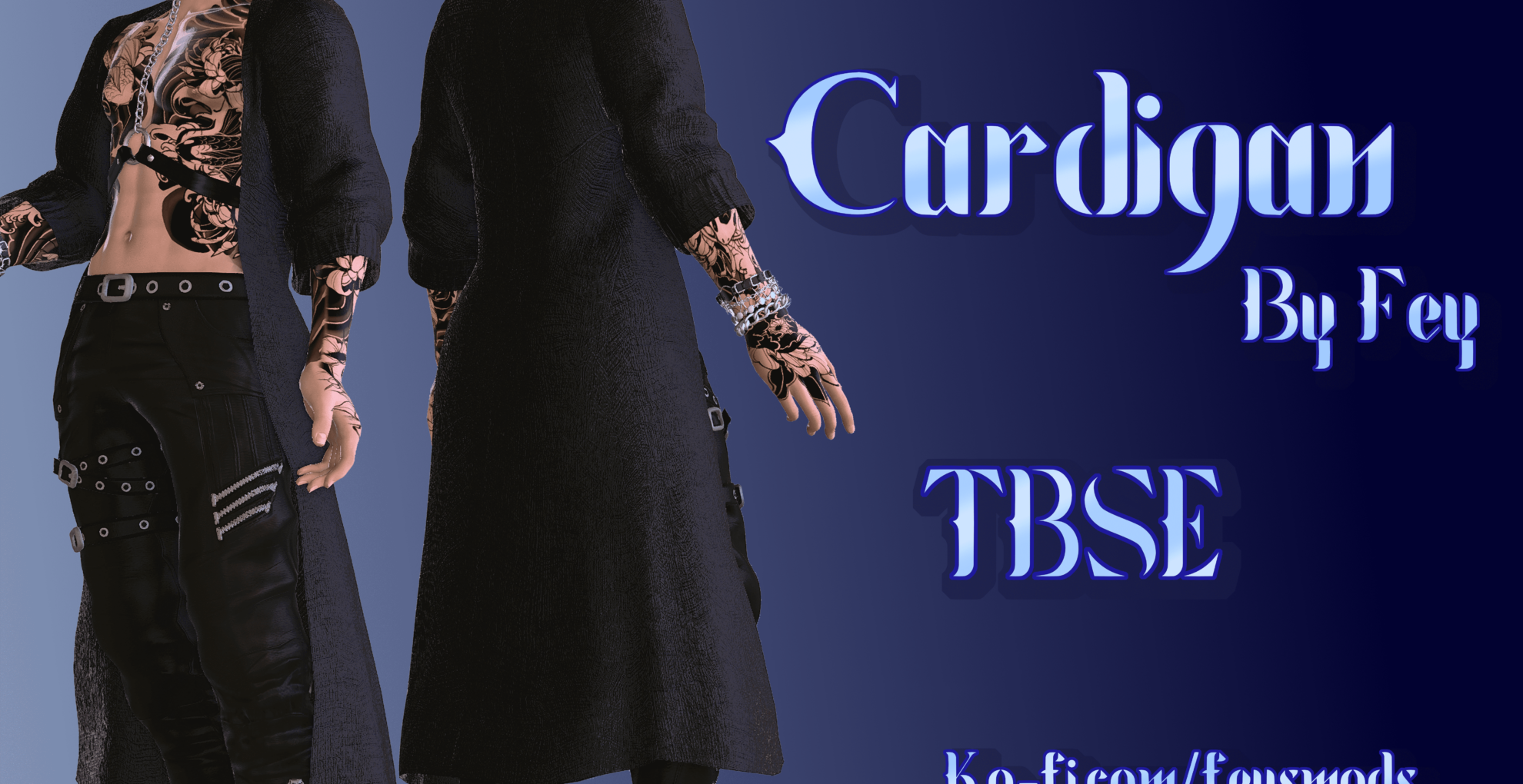 Fey´s Cardigan - Male - The Glamour Dresser : Final Fantasy XIV Mods ...