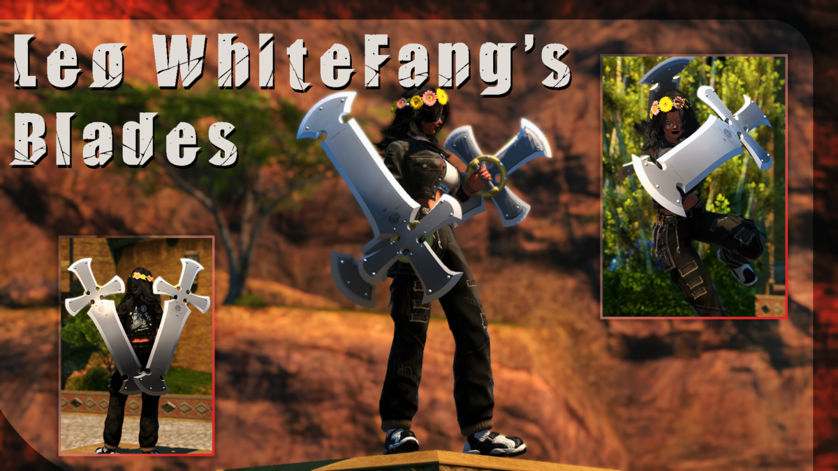 Leo Whitefang's Blades (Guilty Gear -STRIVE-) Port - The Glamour ...