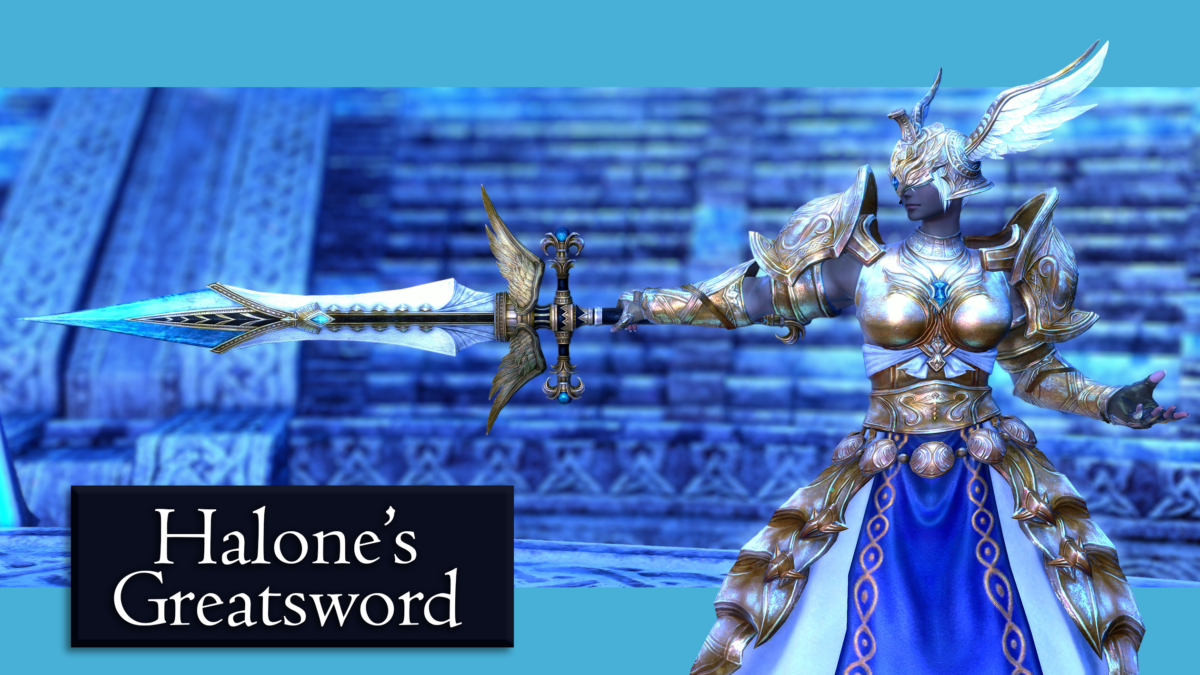 Halone's Greatsword - The Glamour Dresser : Final Fantasy XIV Mods and More