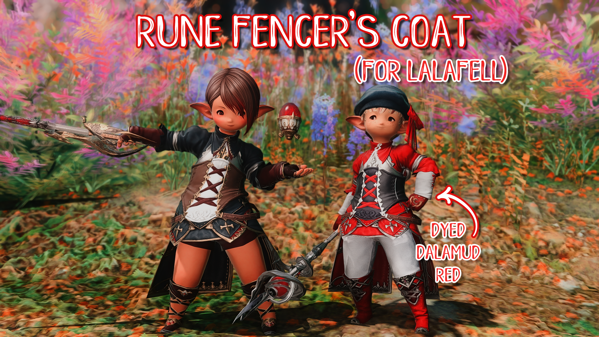 Rune Fencer's Coat for Lalafell - The Glamour Dresser : Final Fantasy ...