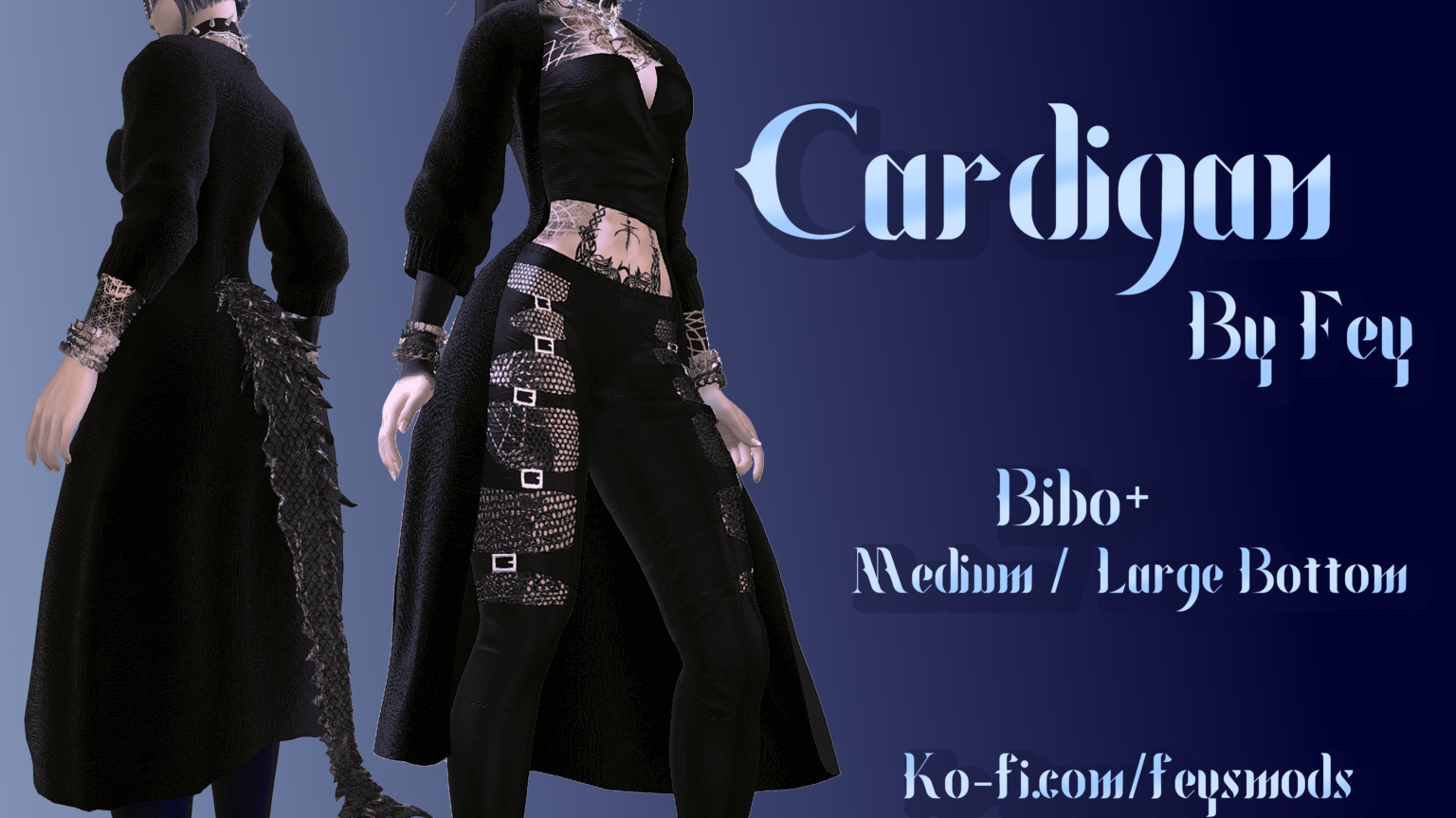 Fey´s Cardigan - Female - The Glamour Dresser : Final Fantasy XIV Mods ...