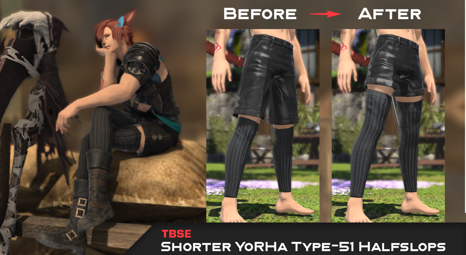 [TBSE] Blade's Harness - The Glamour Dresser : Final Fantasy XIV Mods ...