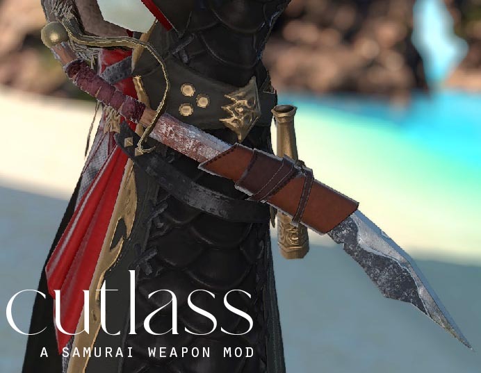 Cutlass - A Weapon Mod for SAM/PAL/NIN - The Glamour Dresser