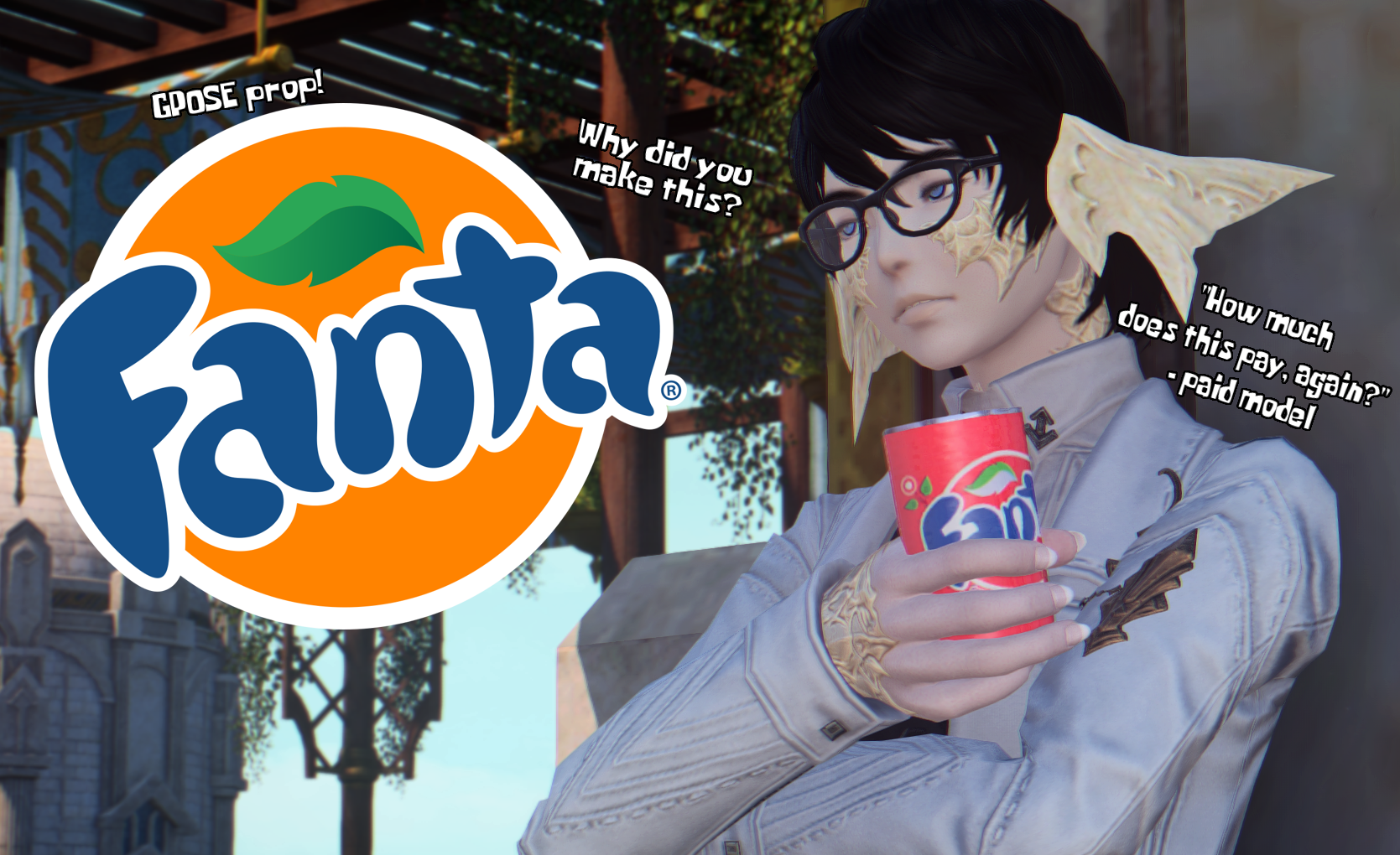 Strawberry Fanta Can - The Glamour Dresser : Final Fantasy XIV Mods and ...