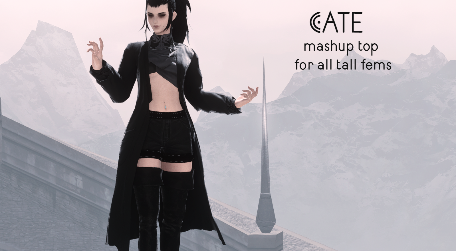 spijker - unisex outfit - The Glamour Dresser : Final Fantasy XIV Mods ...