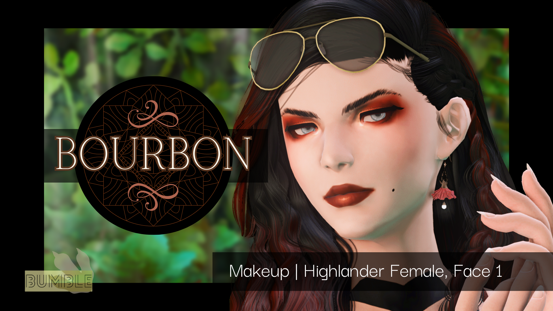 Bourbon - Female Highlander Makeup - The Glamour Dresser : Final ...
