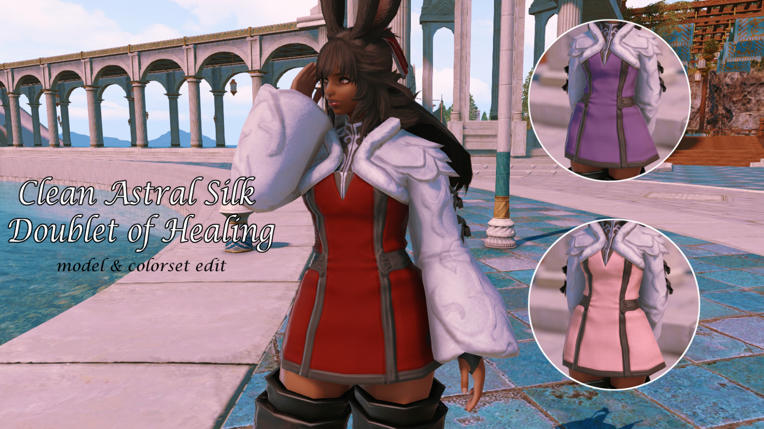 Clean Astral Silk Doublet of Healing - The Glamour Dresser : Final ...