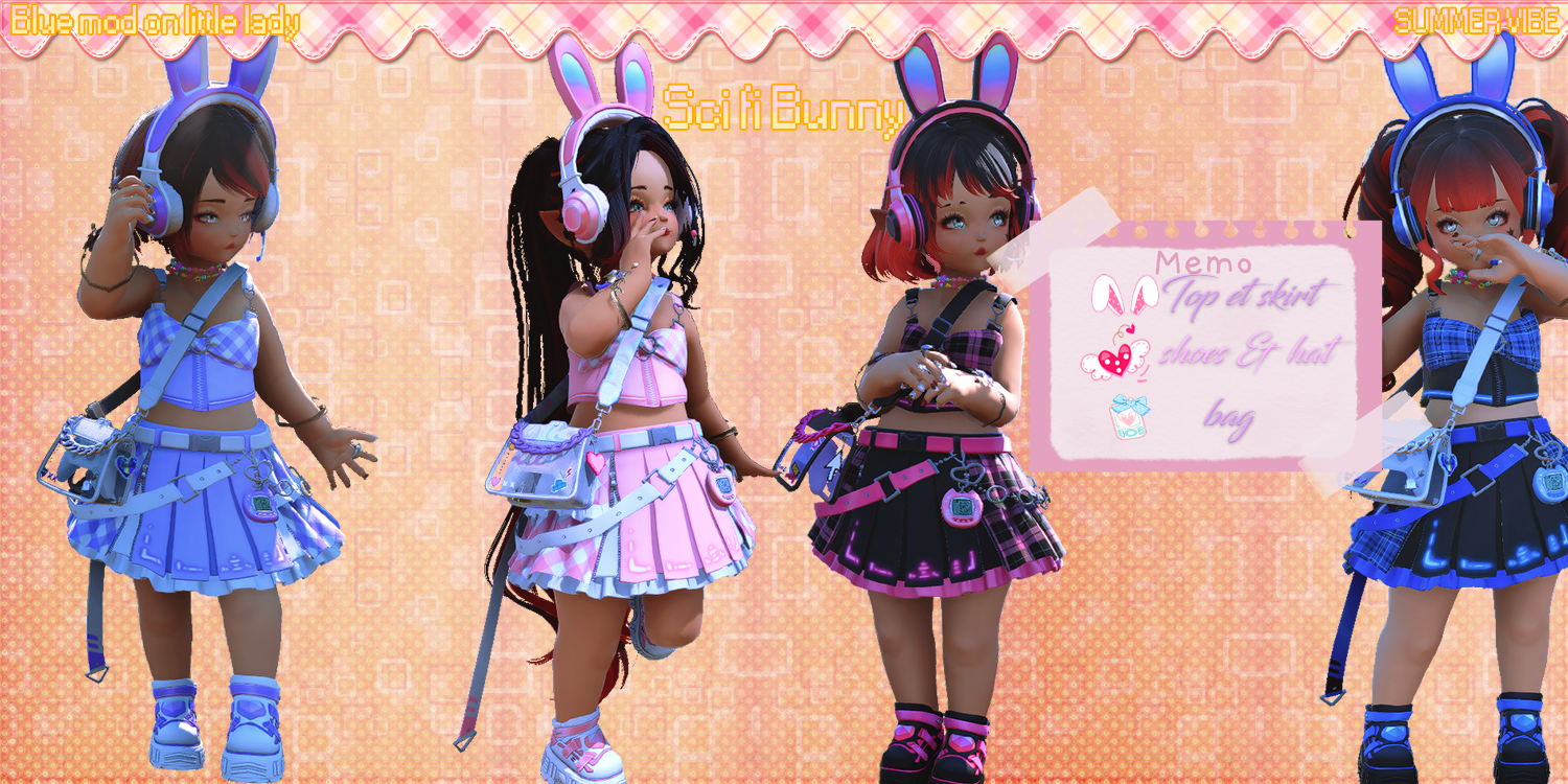 Sci-fi bunny - The Glamour Dresser