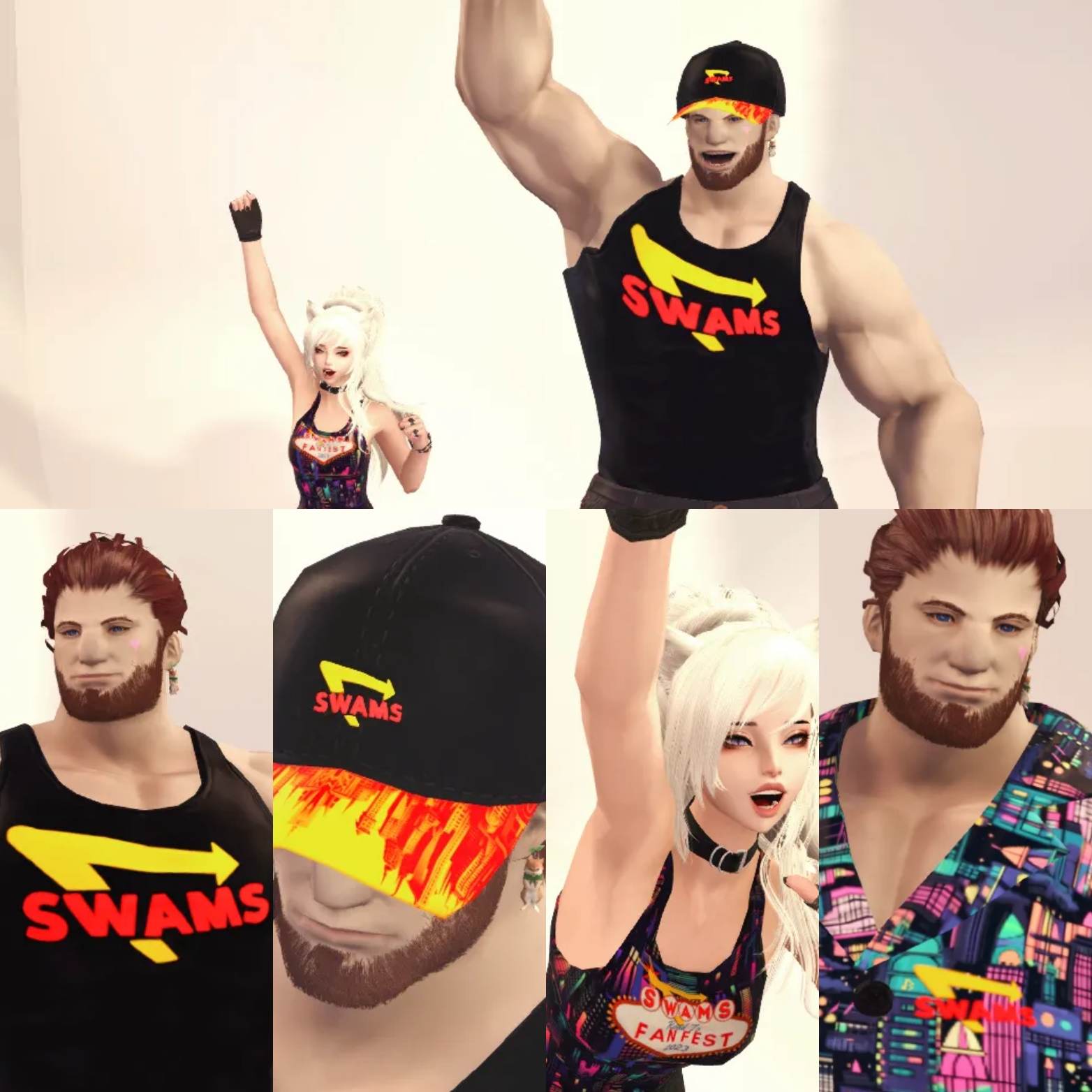 Swams Swag Pack - Road to FanFest ‘23 Tour - The Glamour Dresser ...