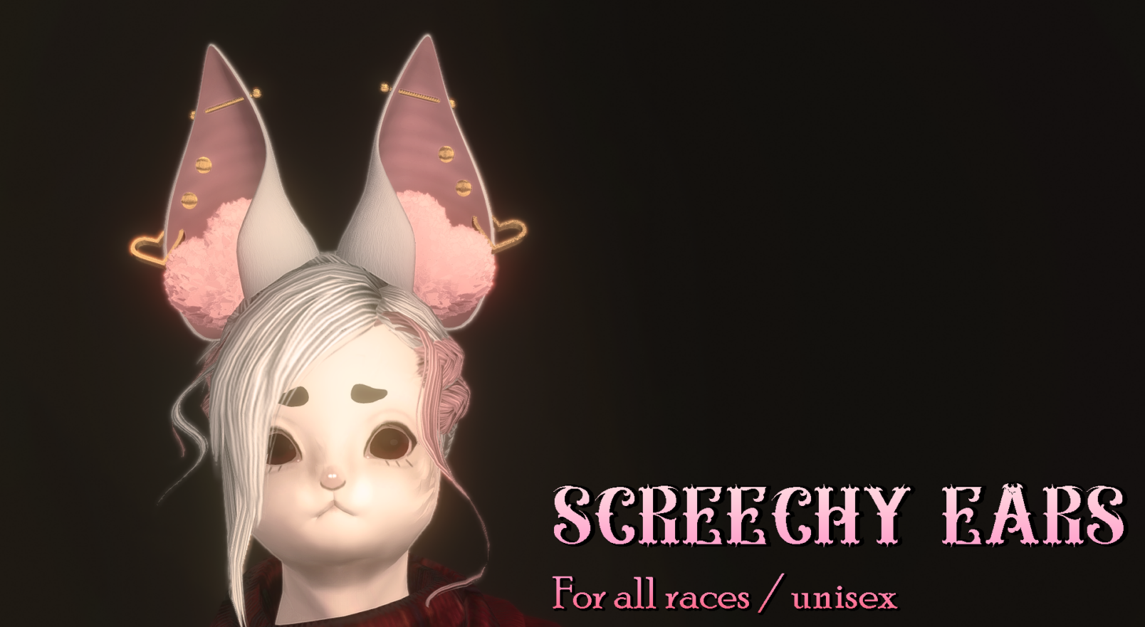 vampy ears - The Glamour Dresser : Final Fantasy XIV Mods and More