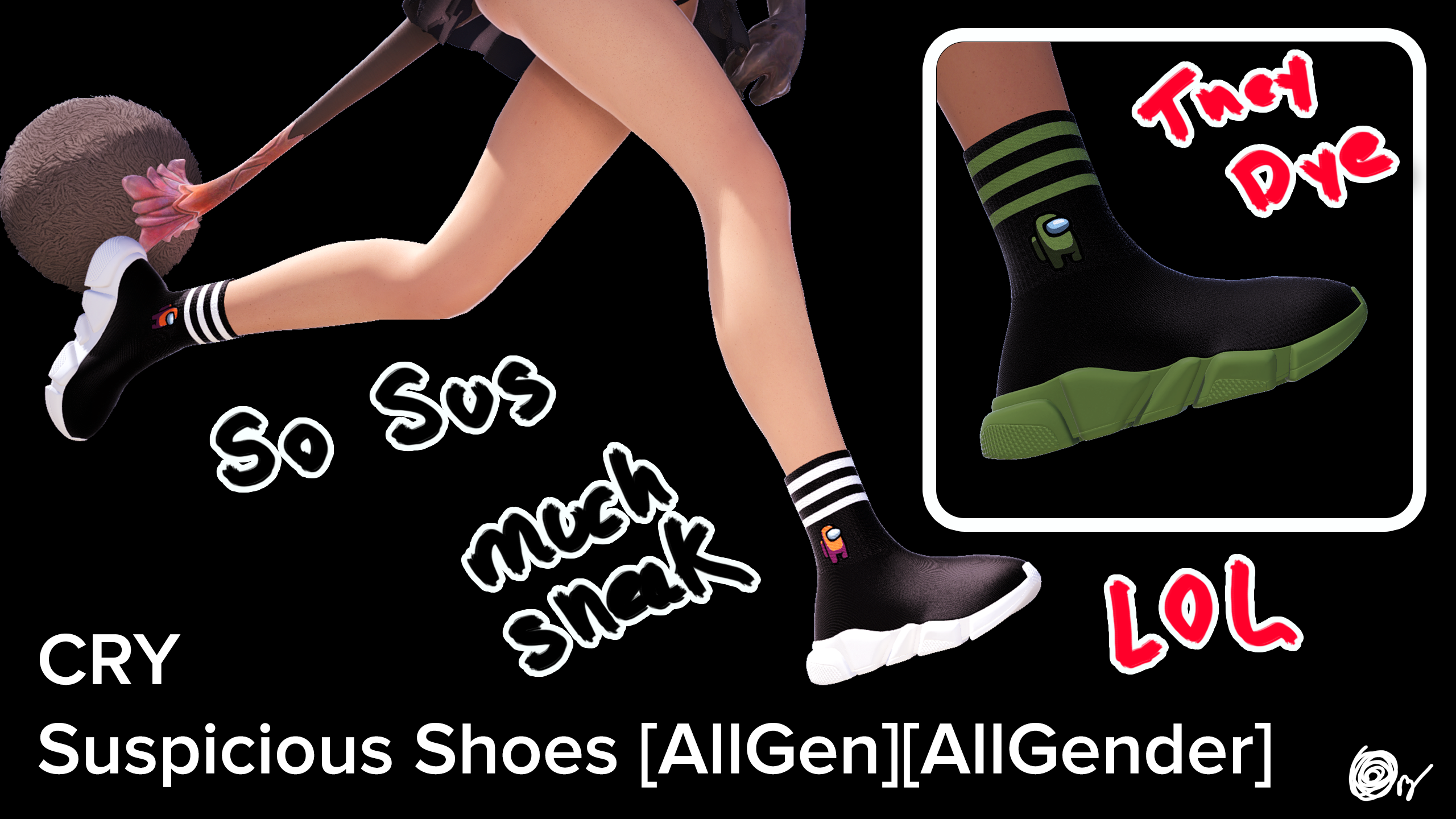 [Cry] Suspicious Shoes [AllGen][AllGender] - The Glamour Dresser ...