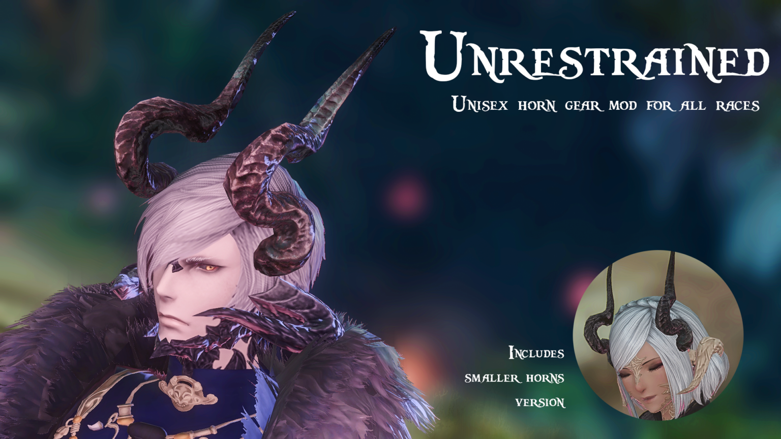 Unrestrained-Horn Gear Mod - The Glamour Dresser : Final Fantasy XIV ...
