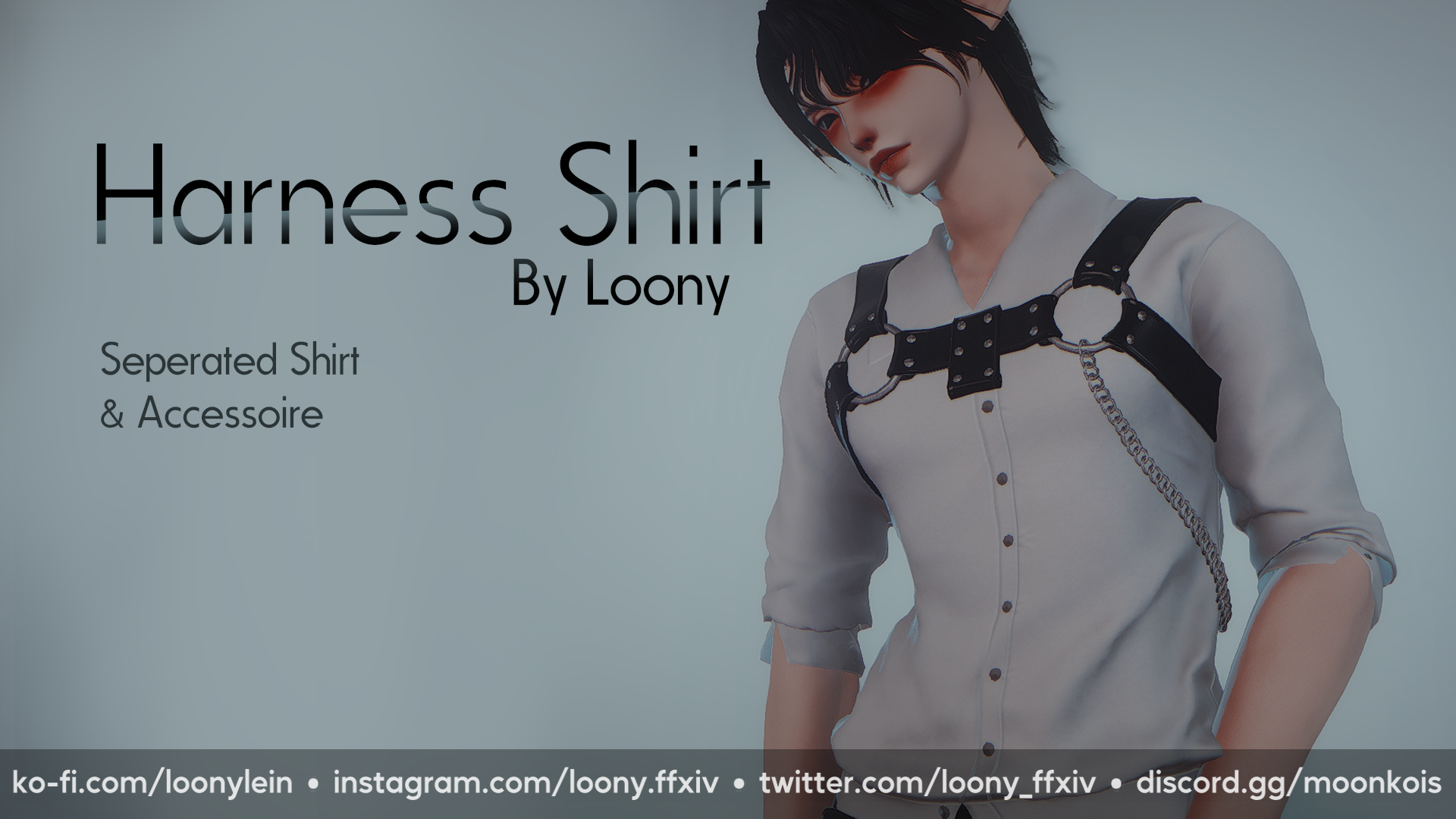 Harness Shirt | TBSE - The Glamour Dresser : Final Fantasy XIV Mods and ...
