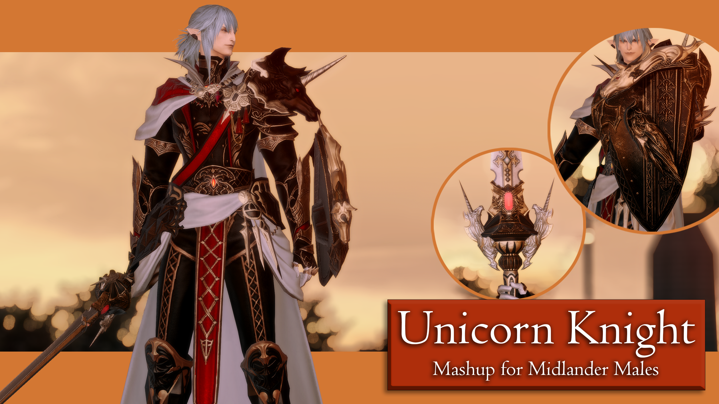 Unicorn Knight - The Glamour Dresser : Final Fantasy XIV Mods and More