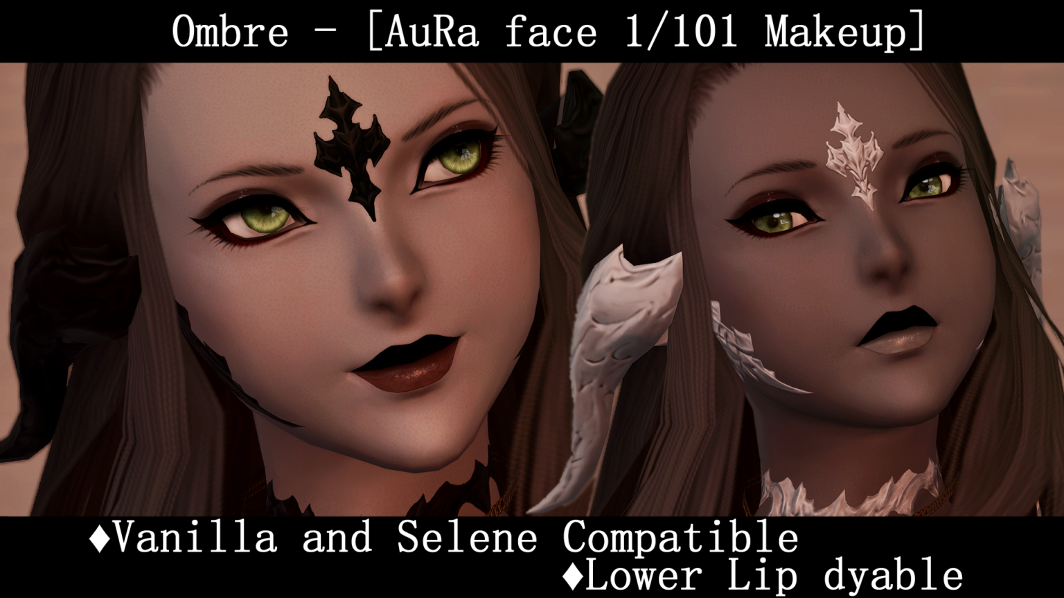 [DT Incompatible] Ombre [Makeup for F AuRa 1/101] - The Glamour Dresser ...