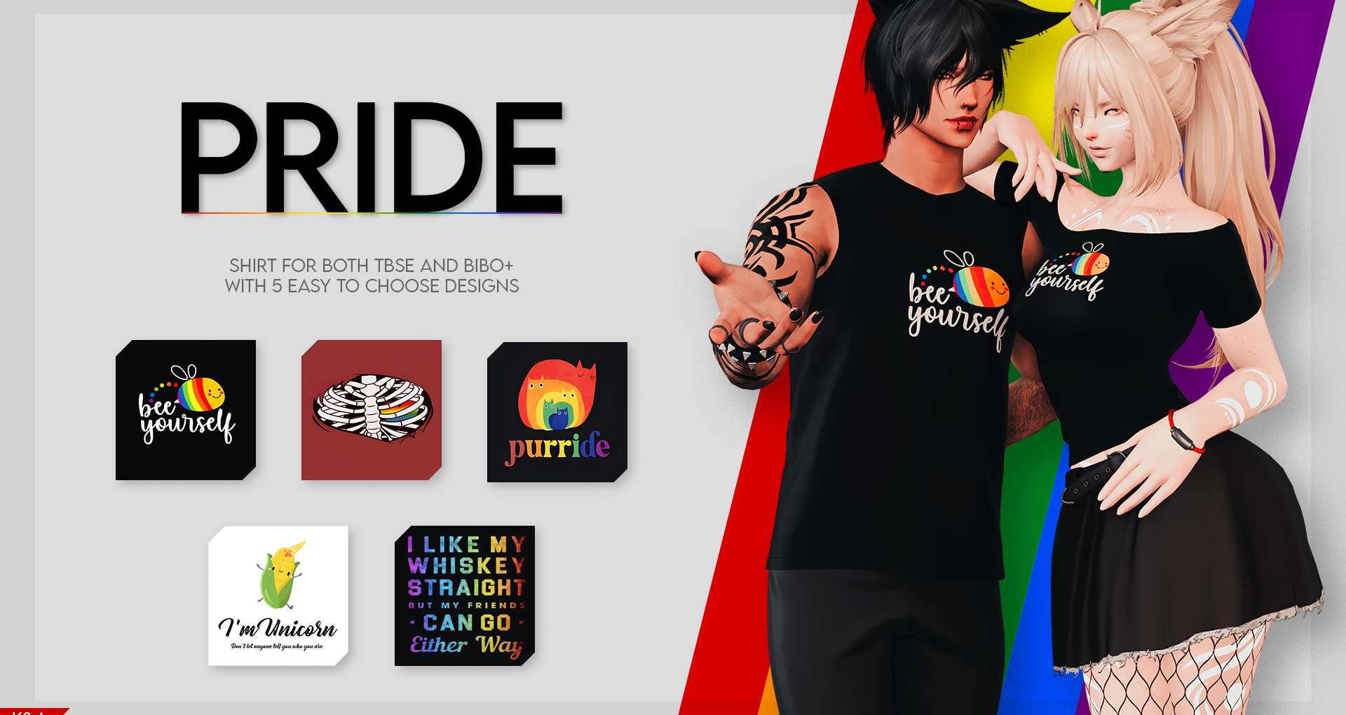 PRIDE - The Glamour Dresser : Final Fantasy XIV Mods and More