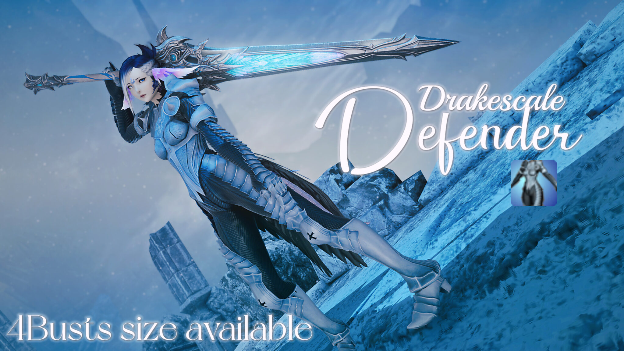 Drakescale Defender - The Glamour Dresser : Final Fantasy XIV Mods and More