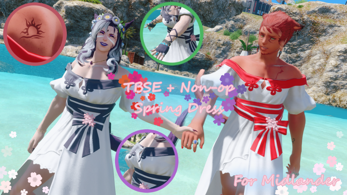 [TBSE + Non-op] Spring Dress - The Glamour Dresser : Final Fantasy XIV ...