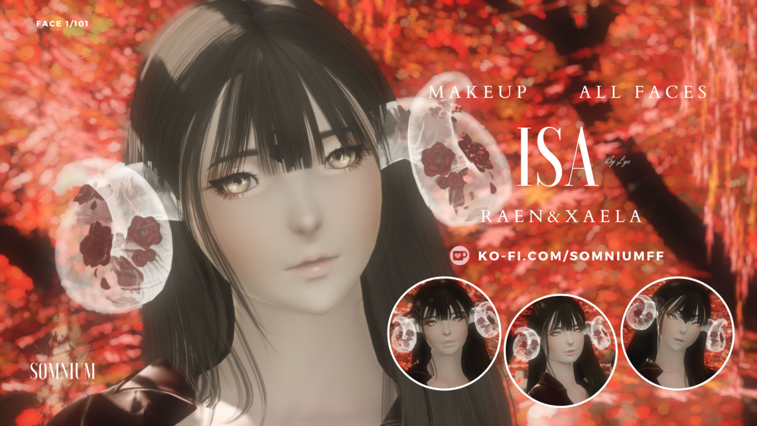 [Lys] Isa - Makeup - All Faces - Raen&Xaela - The Glamour Dresser ...