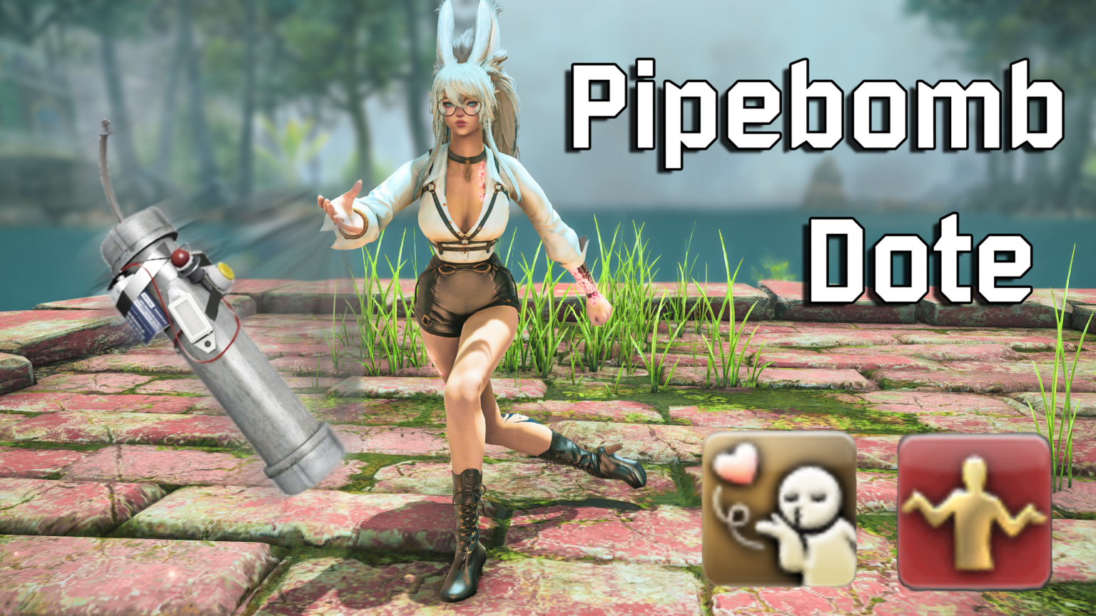 [Animation] Pipebomb Dote [DT compatible] - The Glamour Dresser : Final Fantasy XIV Mods and More