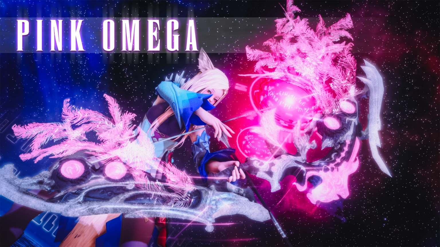 Pink Omega Bow - The Glamour Dresser : Final Fantasy XIV Mods and More