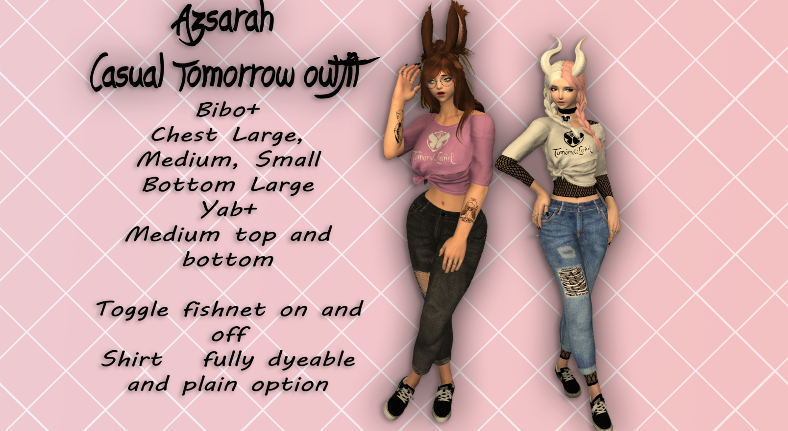 Demon body and face for all tall females Bibo+ - The Glamour Dresser ...