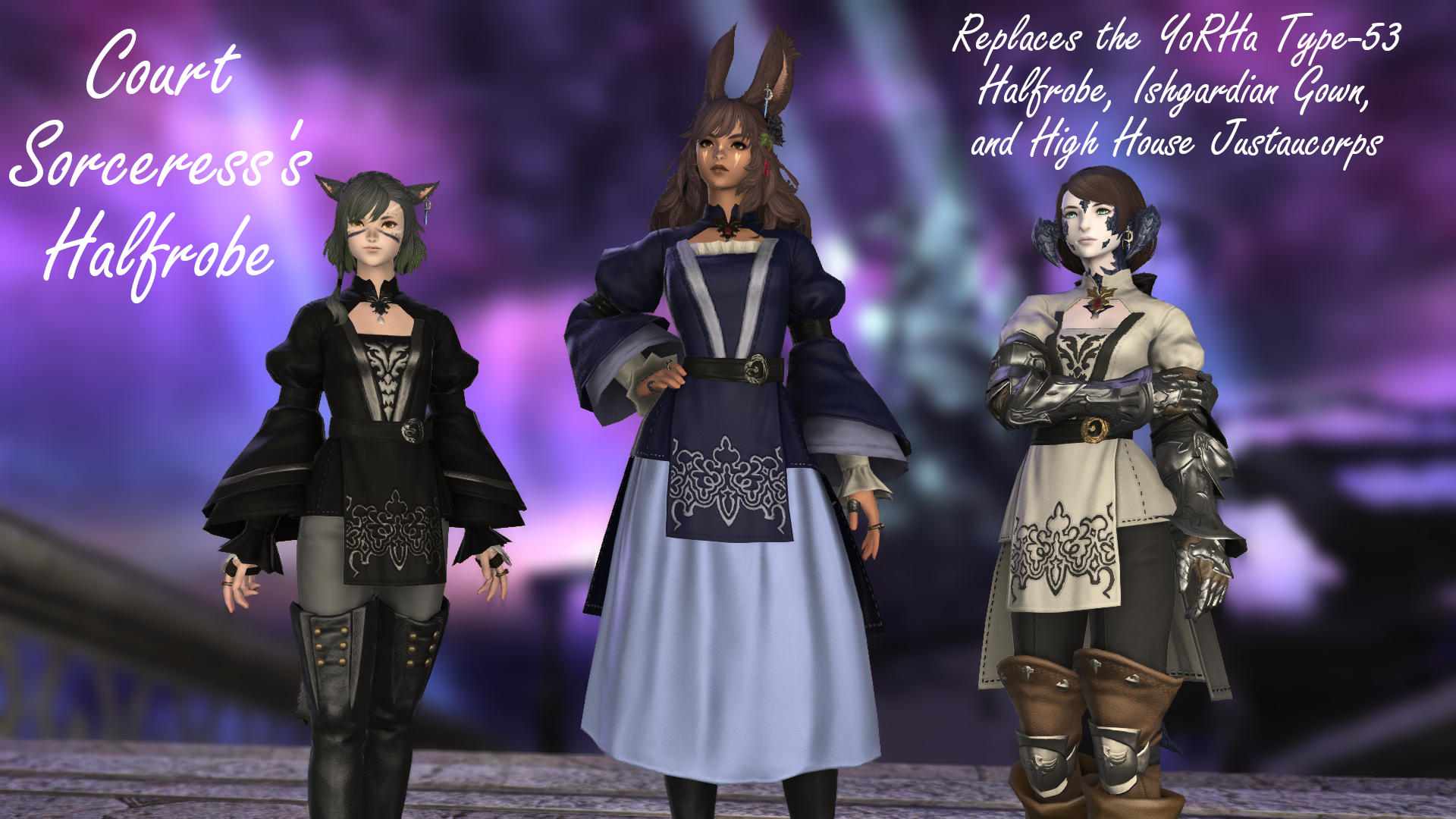 Court Sorceress's Halfrobe - The Glamour Dresser : Final Fantasy XIV ...