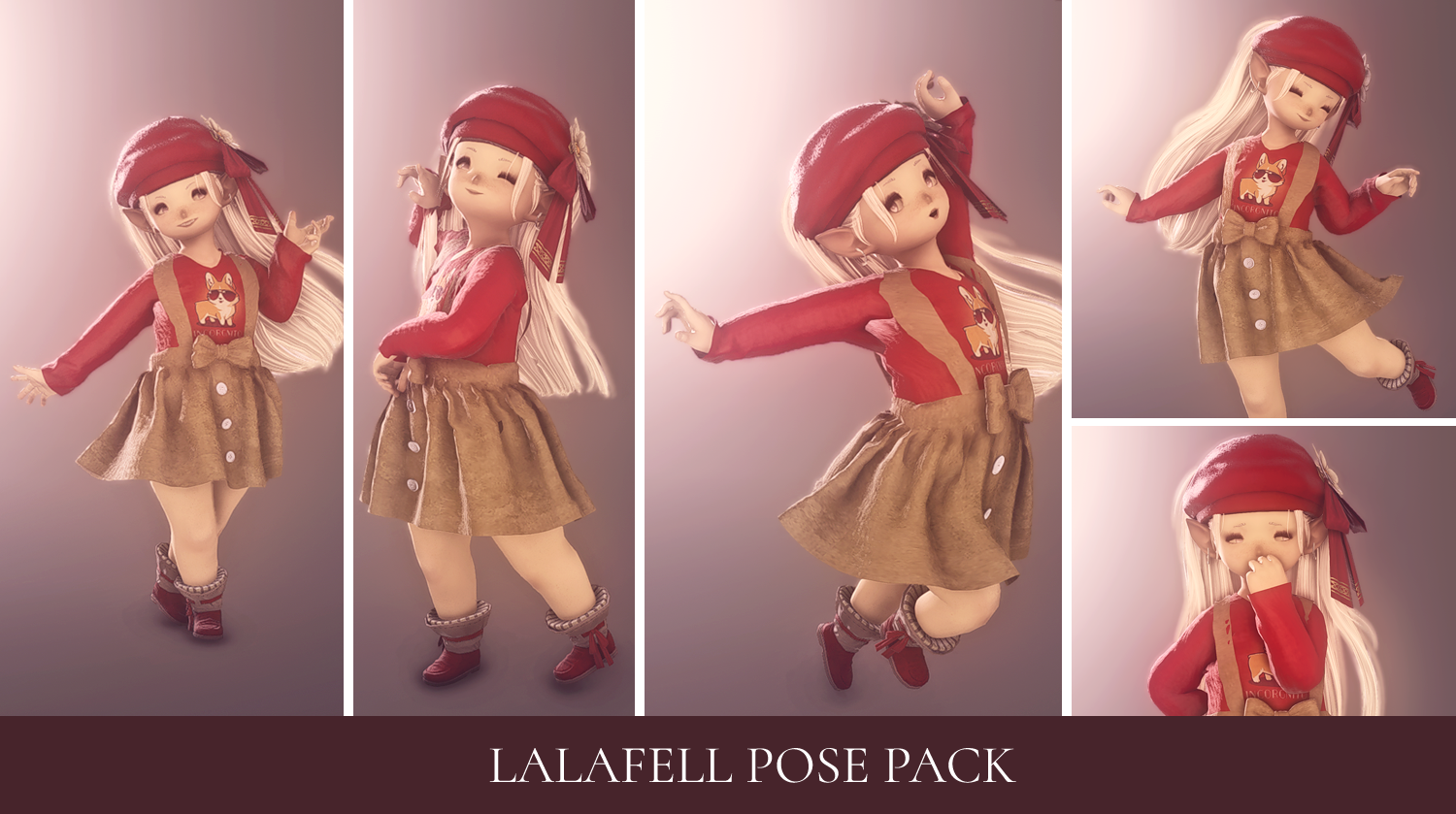 [Amane] Lalafell Pose Pack 1 - The Glamour Dresser : Final Fantasy XIV ...