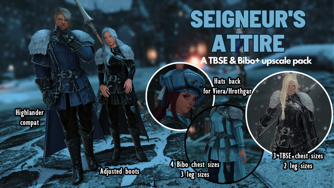 [FP] Seigneur's Attire - TBSE & Bibo+ - The Glamour Dresser : Final ...