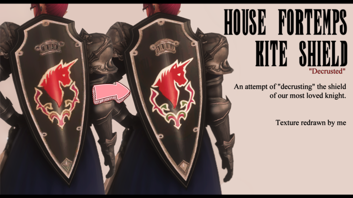 House Fortemps Kite Shield - Decrust - The Glamour Dresser : Final ...