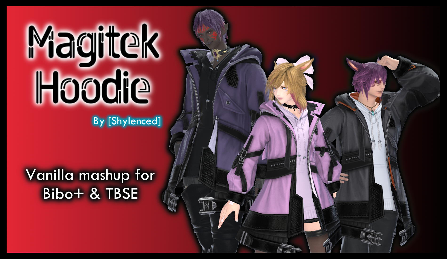 Magitek Hoodie [DT] - The Glamour Dresser : Final Fantasy XIV Mods and More