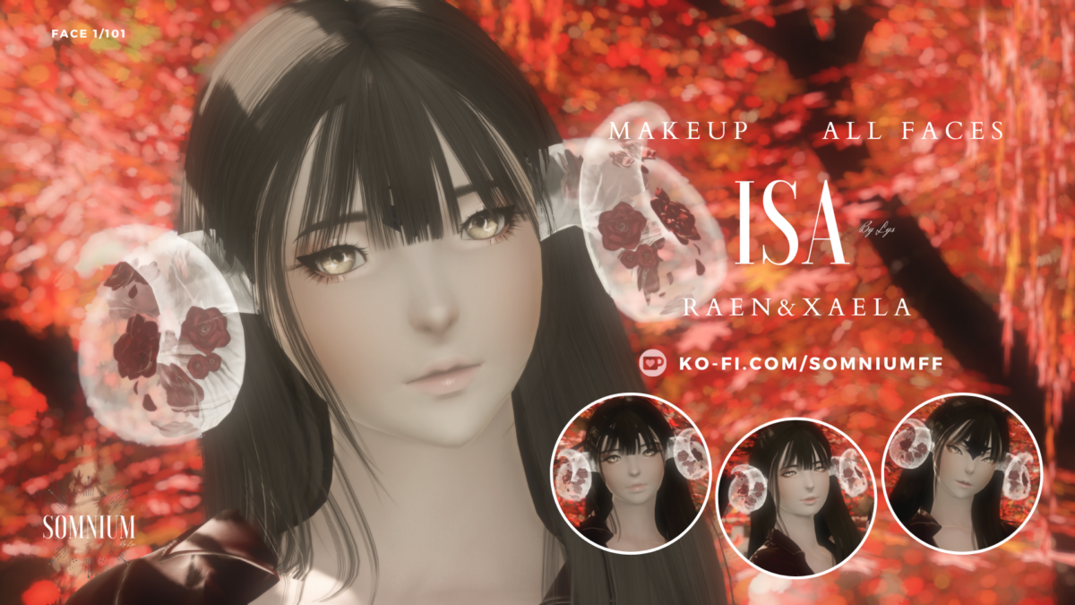 [Lys] Isa - Makeup - All Faces - Raen&Xaela - The Glamour Dresser ...