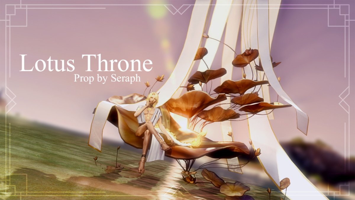 Lotus Throne - The Glamour Dresser