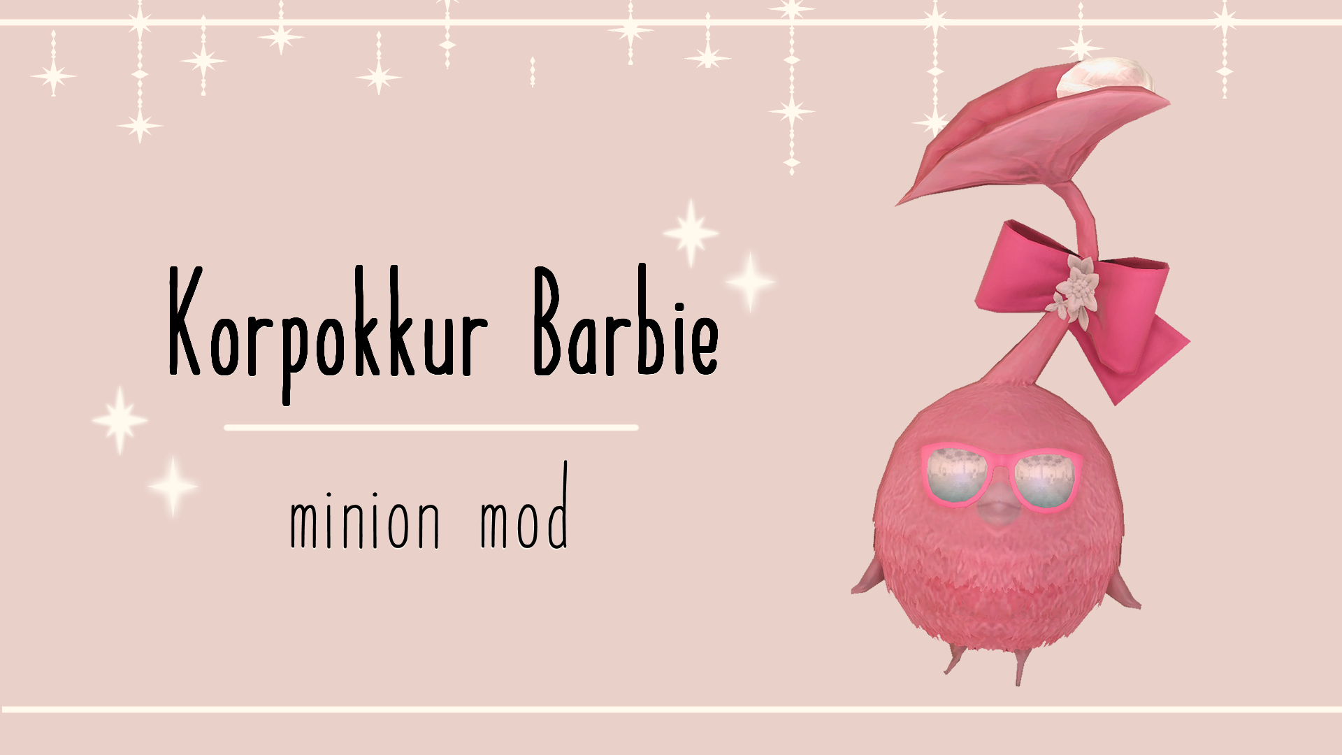 Korpokkur Barbie - The Glamour Dresser : Final Fantasy XIV Mods and More
