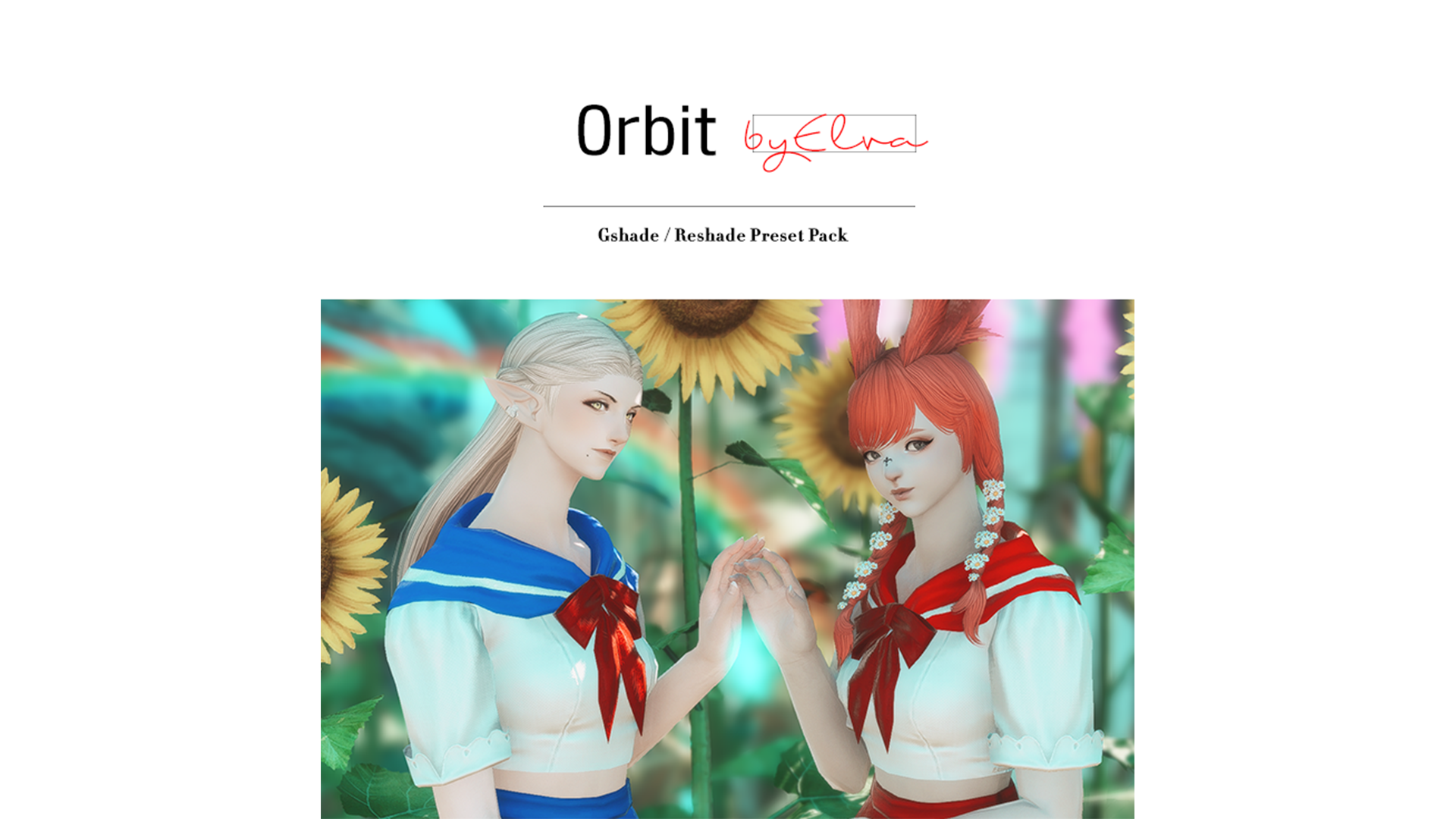 Orbit - Gshade / Reshade Preset Pack - The Glamour Dresser : Final Fantasy XIV Mods and More