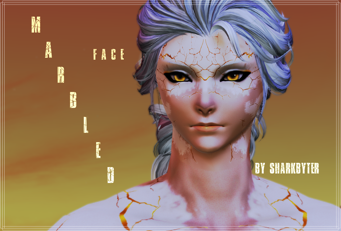 Marbled (Face) - The Glamour Dresser : Final Fantasy XIV Mods and More