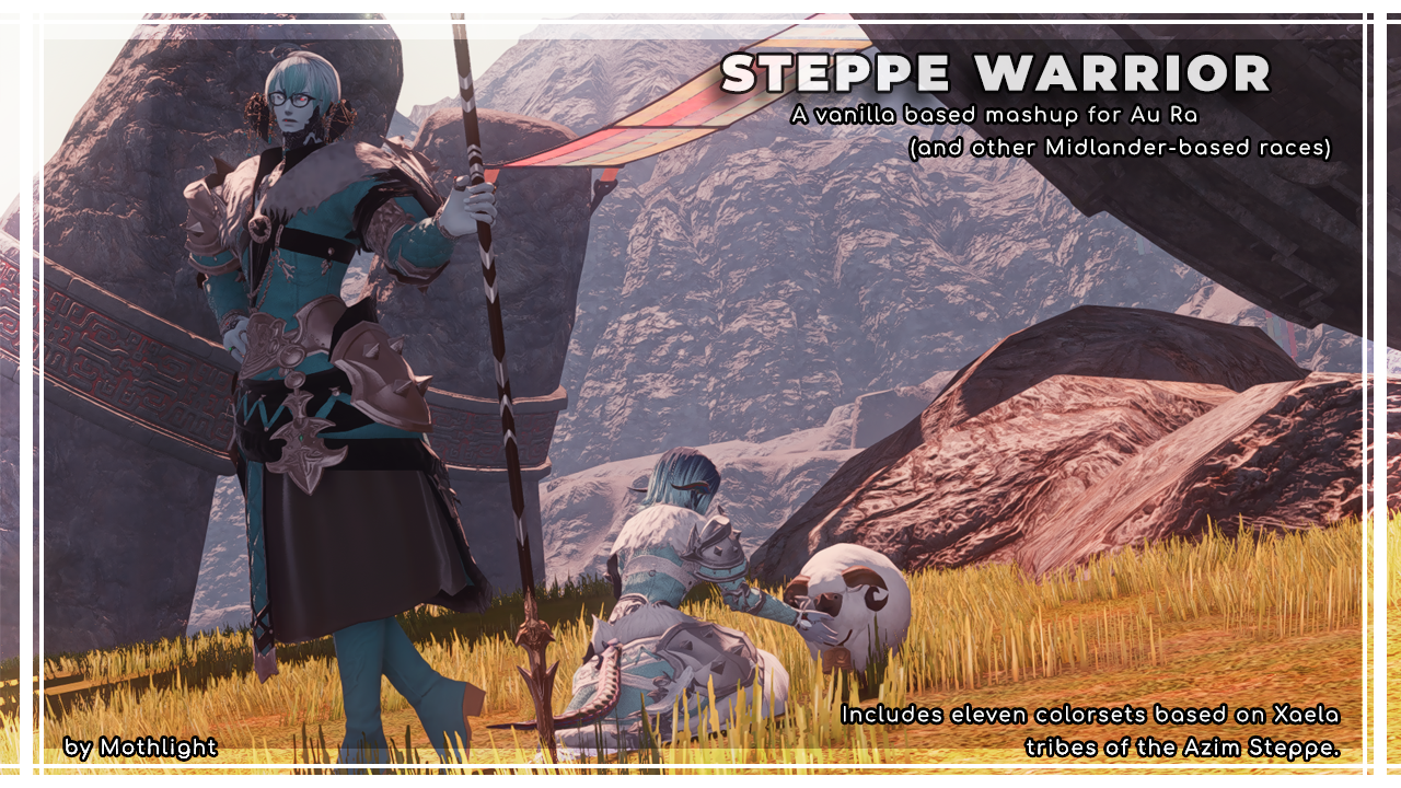 [ML] Steppe Warrior - The Glamour Dresser : Final Fantasy XIV Mods and More