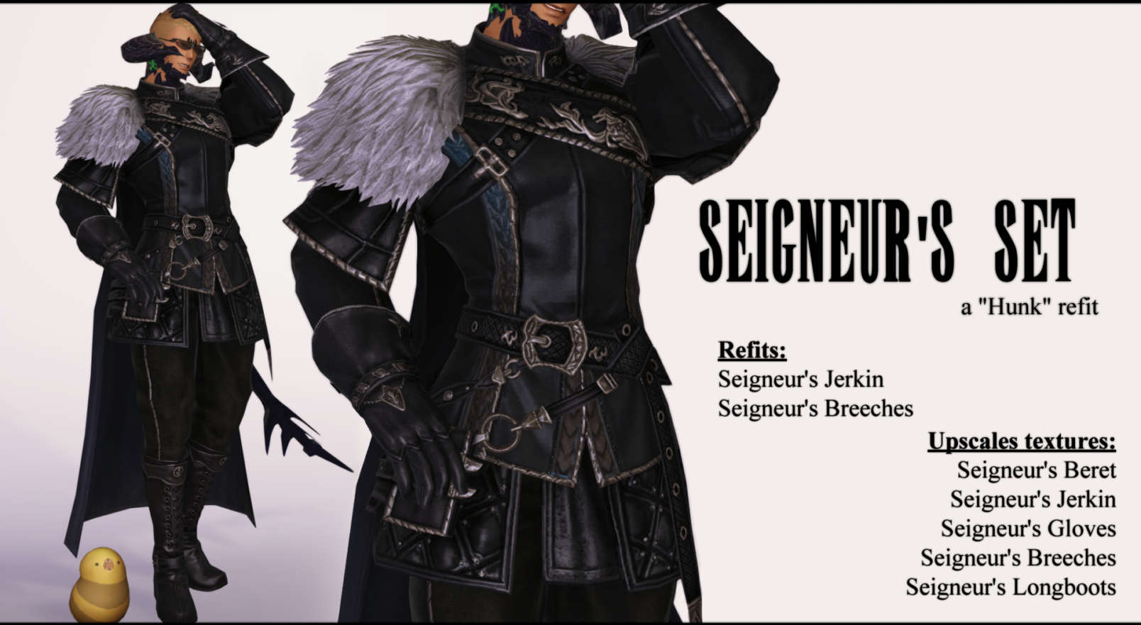 Gallyking's Apron - Hunk - The Glamour Dresser : Final Fantasy XIV Mods ...