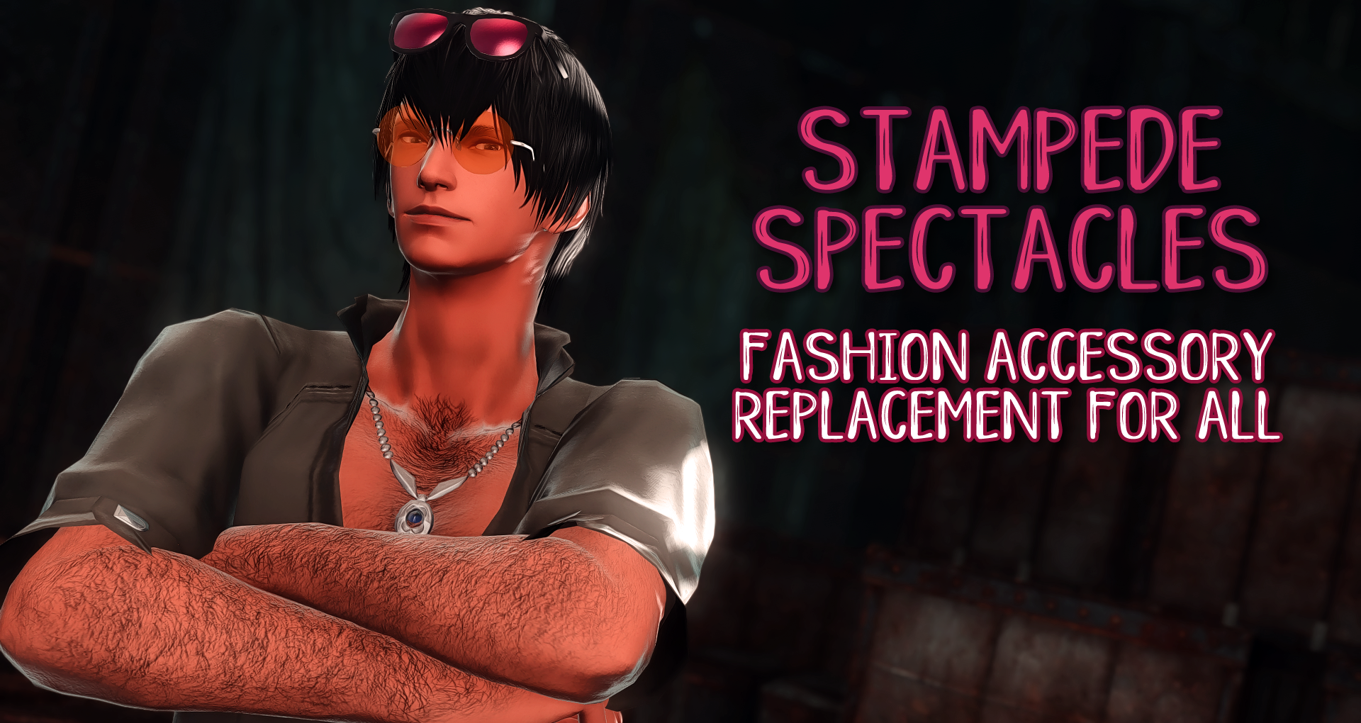 Stampede Spectacles - The Glamour Dresser : Final Fantasy XIV Mods and More