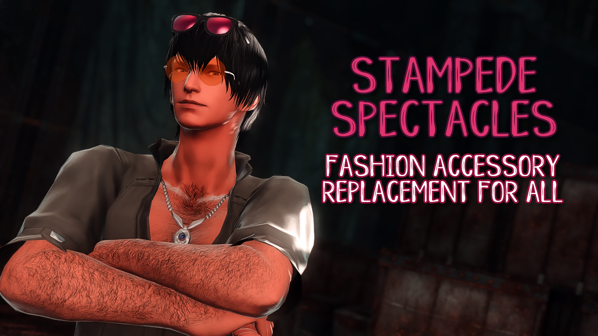 Stampede Spectacles - The Glamour Dresser : Final Fantasy XIV Mods and More