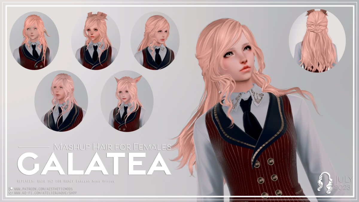 Galatea - The Glamour Dresser : Final Fantasy XIV Mods and More