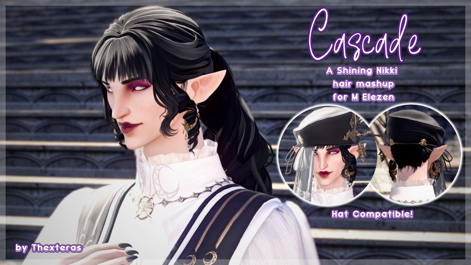 Cascade [M Elezen] (DT Updated) - The Glamour Dresser : Final Fantasy ...